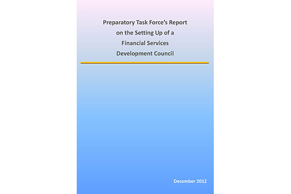 Preparatory Task Force's Report on the Setting Up of a Financial ...
