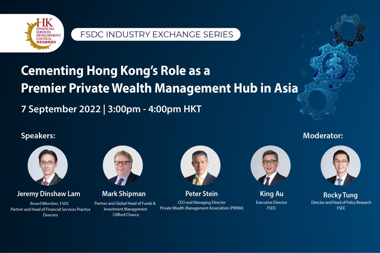 FSDC Industry Exchange Series – Cementing Hong Kong's Role as a Premier ...