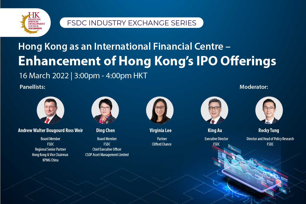 FSDC Industry Exchange Series – Hong Kong as an International Financial ...
