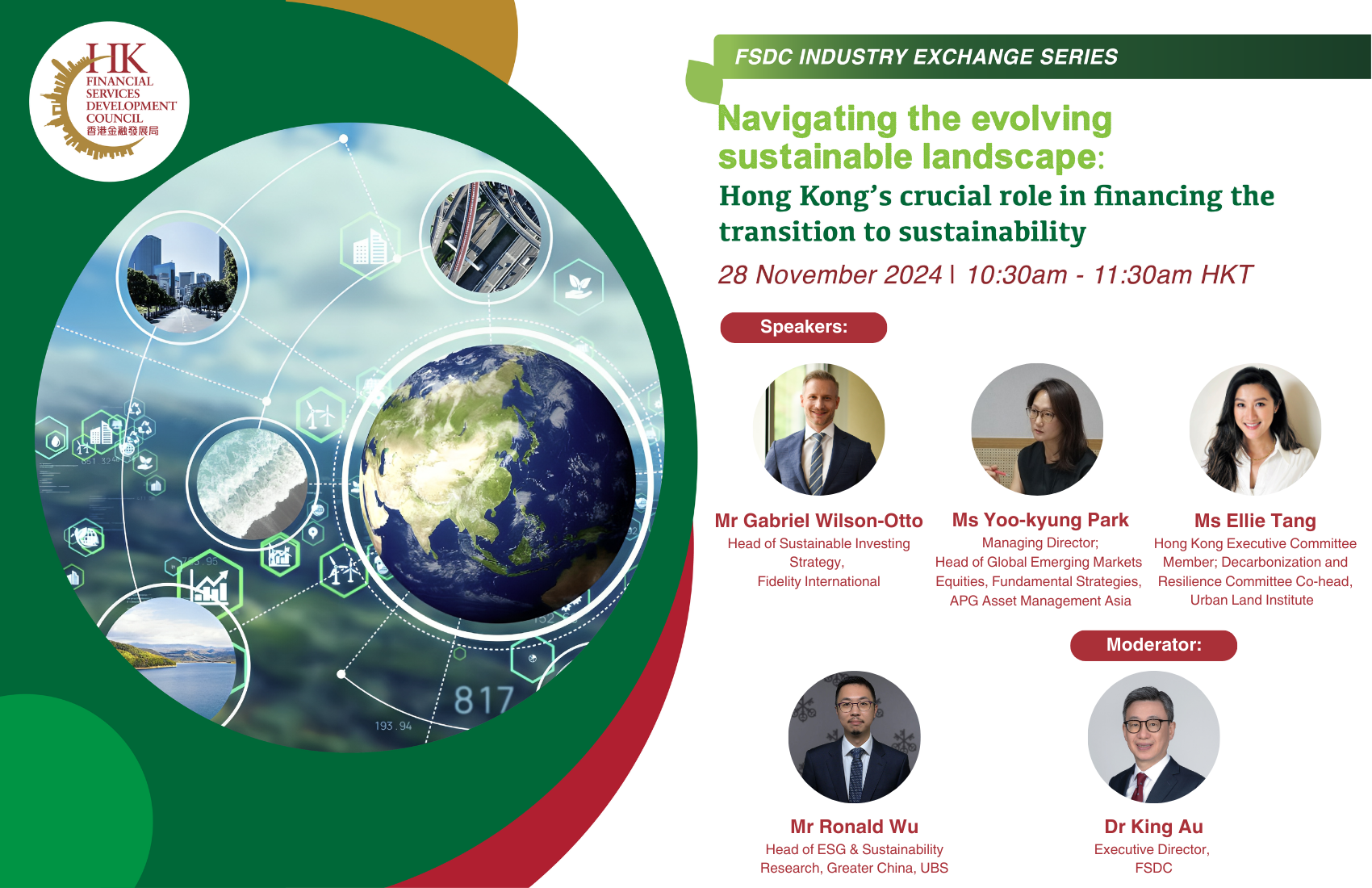 FSDC Industry Exchange Series – Navigating the Evolving Sustainable ...